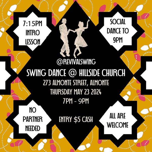 Social swing dance in friendly Almonte, May 23 | The Millstone