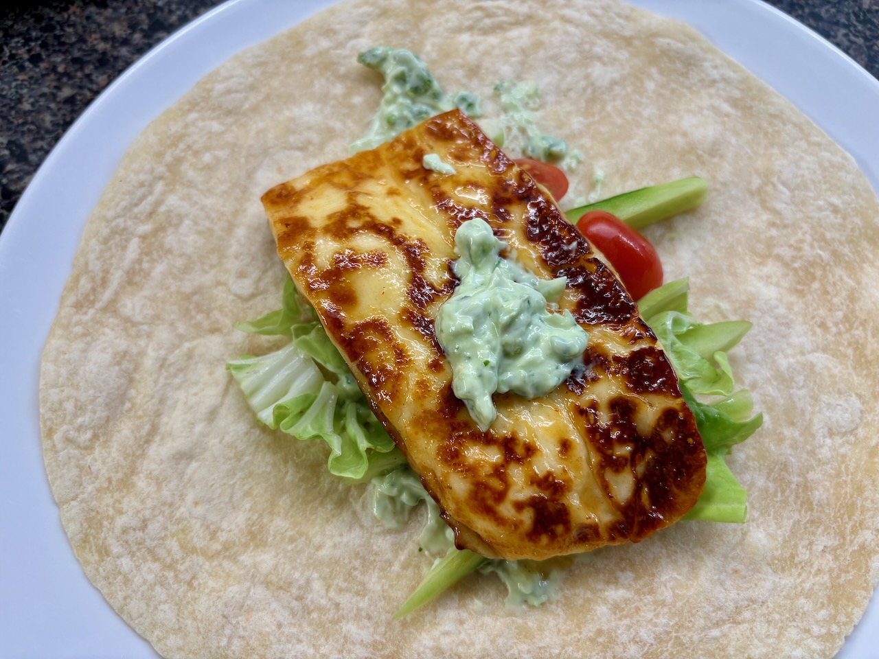 Halloumi Wraps with Hot Honey | The Millstone